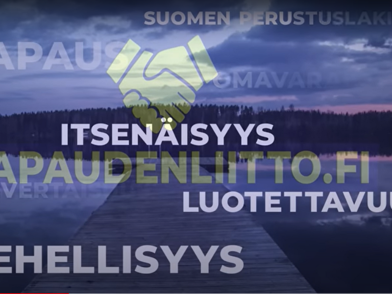 Uudenmaan vaalipiirilautakunta esti vapauden liiton ehdokkaaksi nimetyn ...